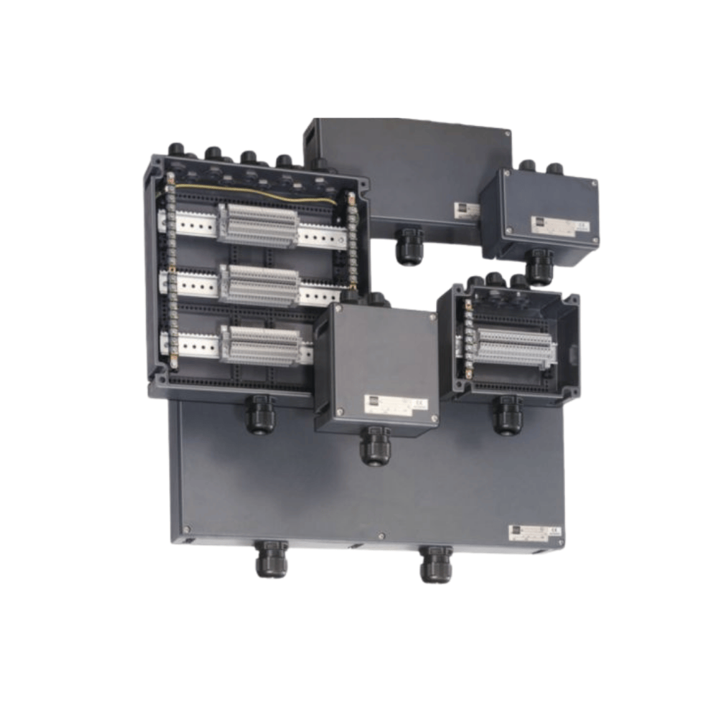 ATEX Series 8146/1 junction boxes: 1,2 -A2S zone